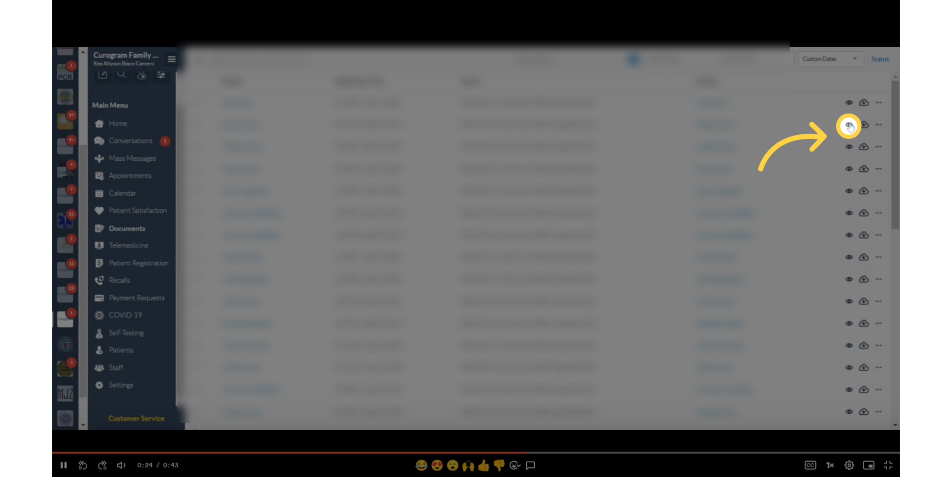 View the Patient's Documents