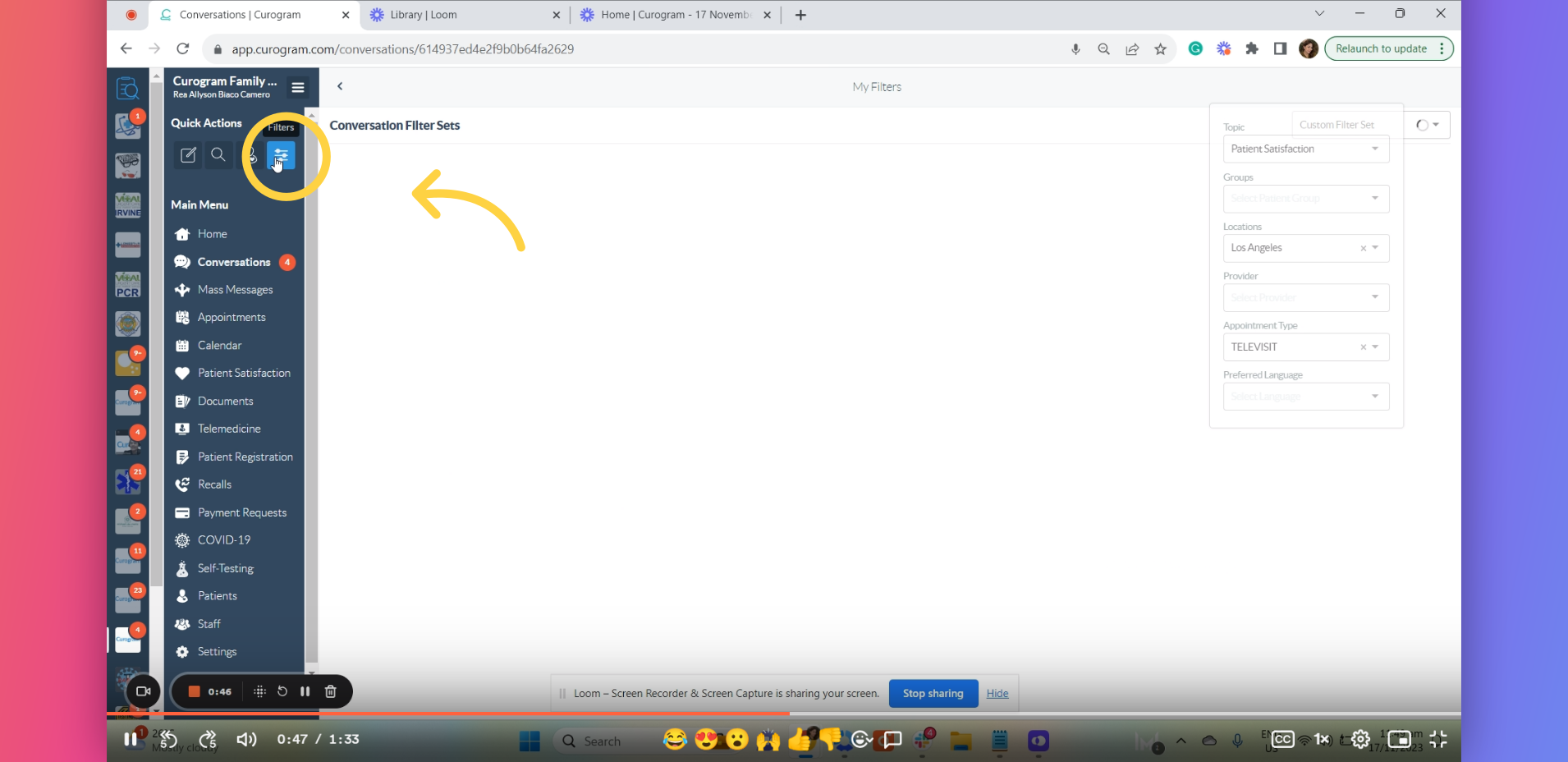 Conversation Tags & Custom Filter Sets