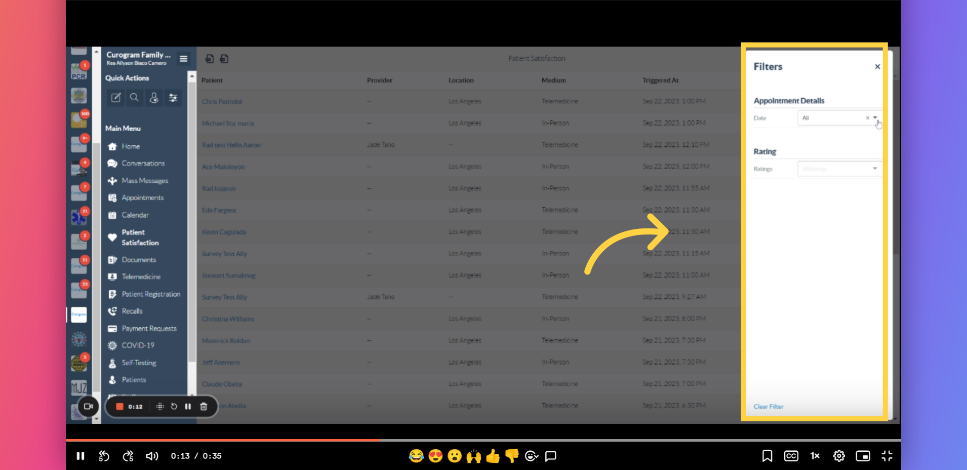 Generate Survey Reports