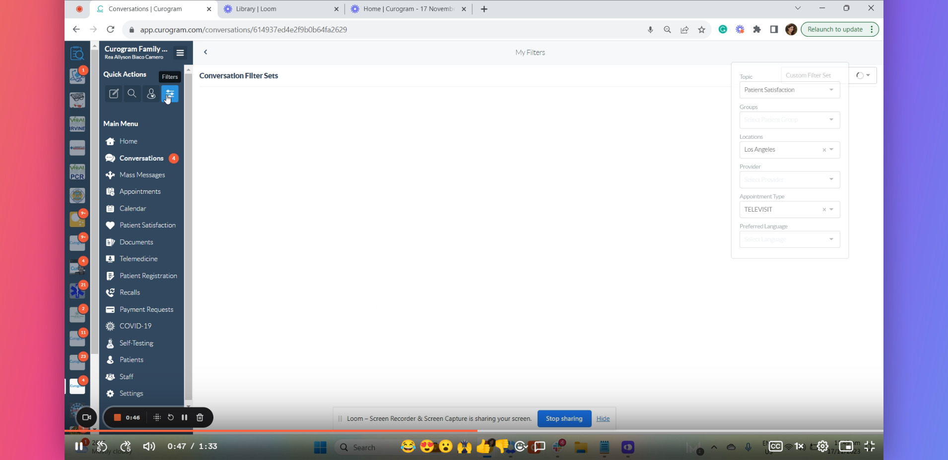 Conversation Tags & Custom Filter Sets